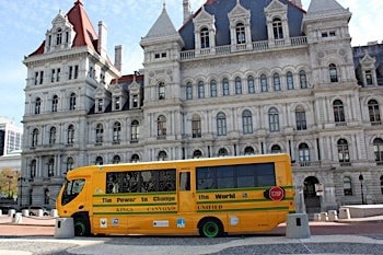 Trans Tech Bus Debuts New eTrans All-Electric Type A in Albany, N.Y ...
