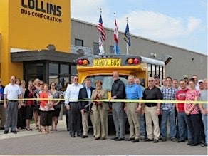 Collins Celebrates First of its New NEXBUS Line to Roll Off Assembly ...
