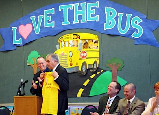 Photos: LaHood Participates in National 'Love the Bus' Event in ...