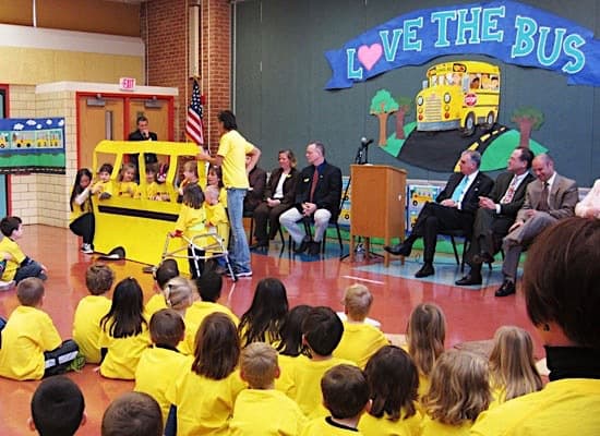 Photos: LaHood Participates in National 'Love the Bus' Event in ...