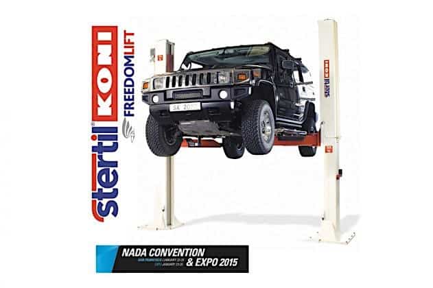 Stertil-Koni to Showcase New Heavy-Duty, 2-Post Series Freedom Lift ...