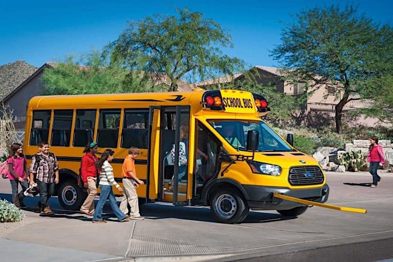 Ford Transit Provides Option Small Bus Manufacturer Demands - School ...