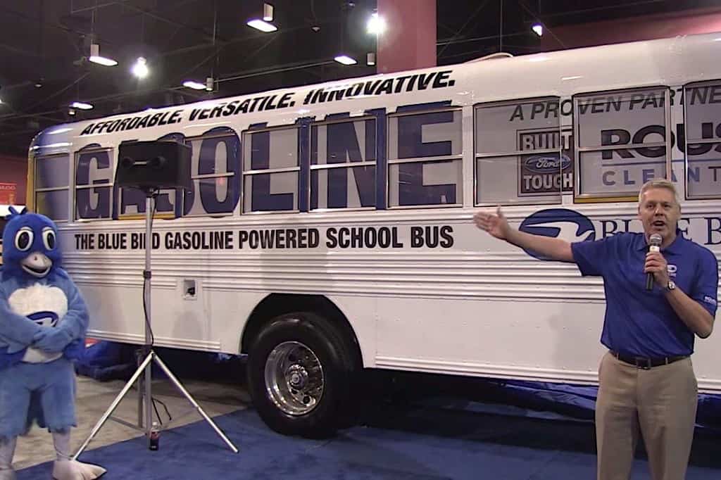Blue Bird: New Gasoline Vision is Safe, Cost Effective - School ...
