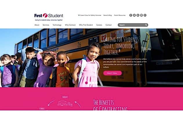 First Student Launches New Website - School Transportation News