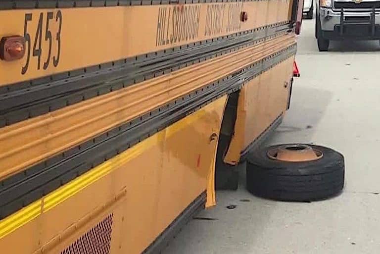 The Wheels on the Bus Go Round and ... Oops - School Transportation News