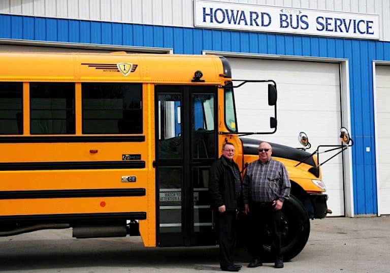 Howard Bus Services Gets 1st Gas School Buses - School Transportation News