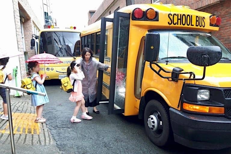 American Yellow School Bus Comes to South Korea - School Transportation ...