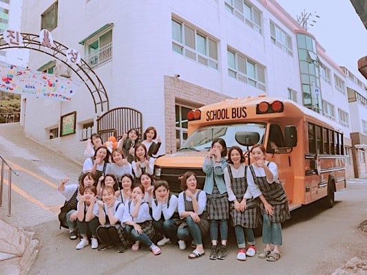 American Yellow School Bus Comes to South Korea - School Transportation ...