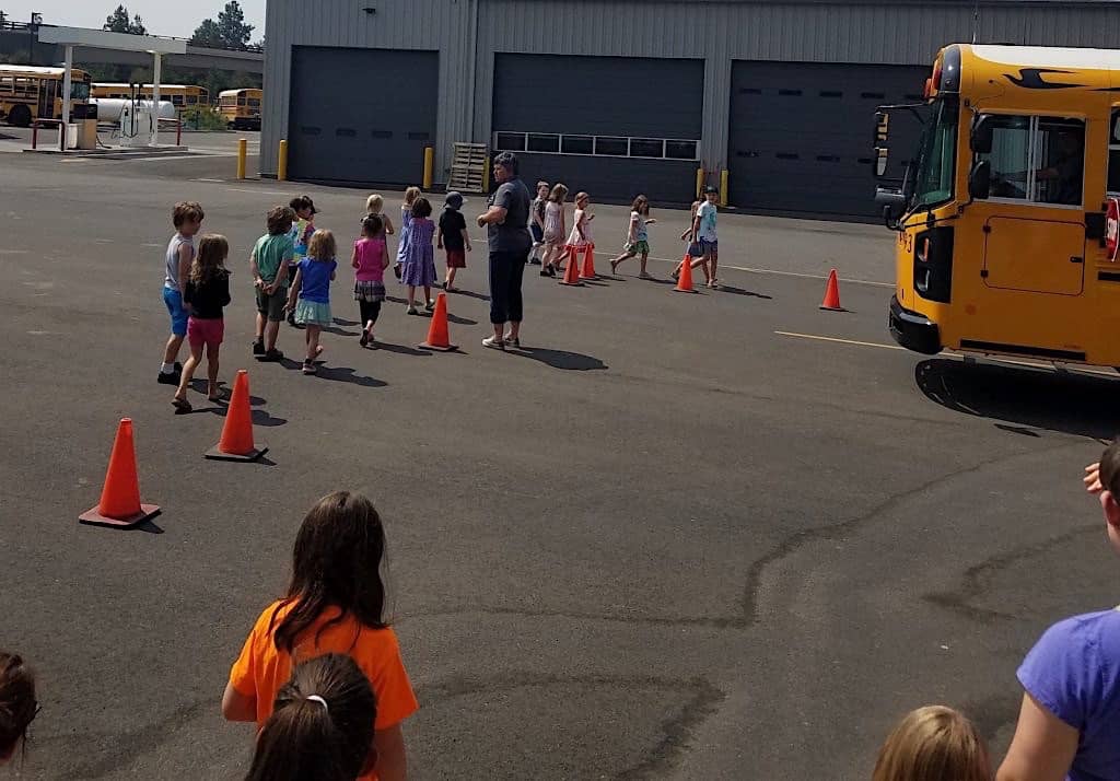 Oregon Kindergartners Trained on School Bus Safety - School ...