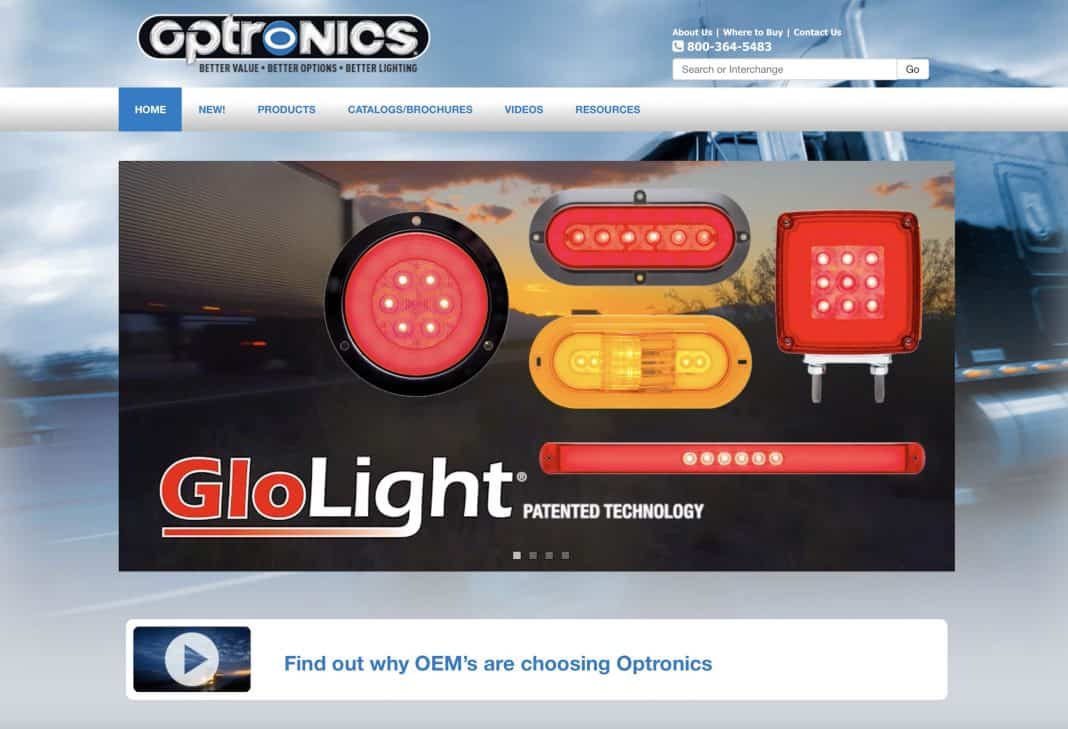 Optronics Unveils New Website and 2019 Vehicle Lighting Catalog ...