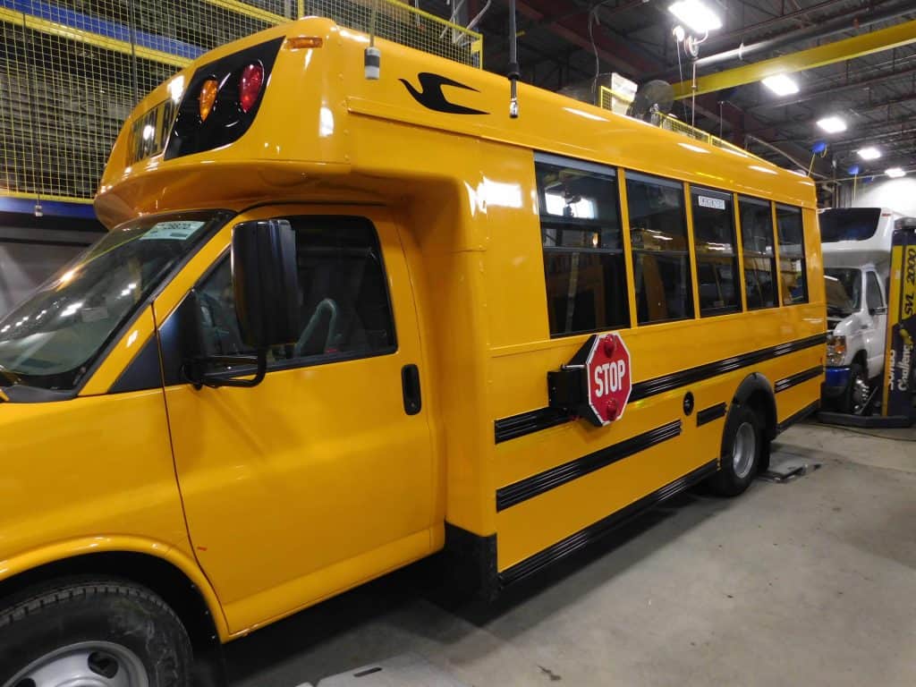 New MicroBird 35-Passenger School Bus Debuts - School Transportation News