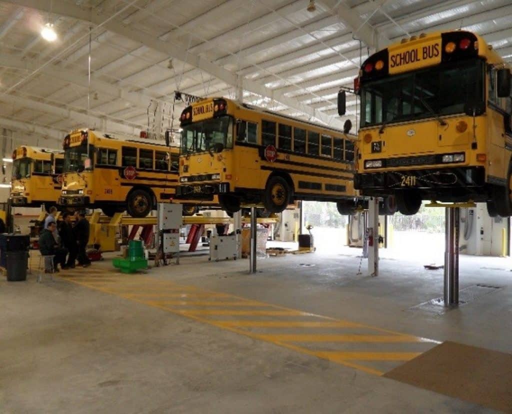 School Districts Turning to Next-Gen Inground Vehicle Lifts for Service ...