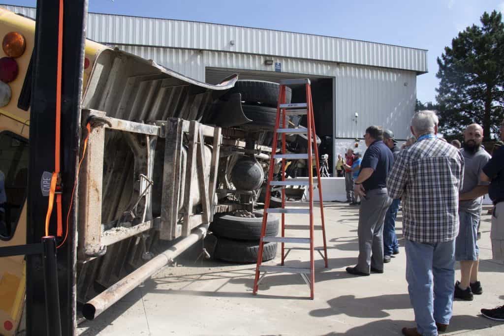 Photo Gallery: SafeGuard School Bus Crash Test Demonstration - School ...