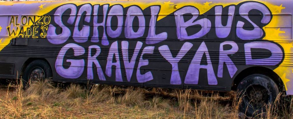 School Bus Graveyard is a Work of Art - School Transportation News