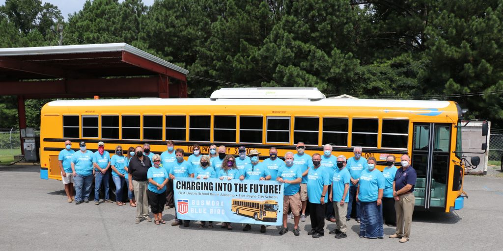 Fort Payne City Schools Receives Alabama’s First Blue Bird Electric ...