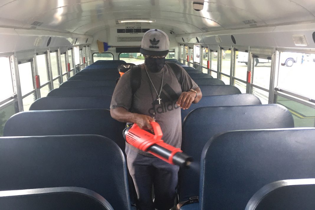 Student Transporters Face Challenges in Keeping Buses Clean, Safe Amid ...