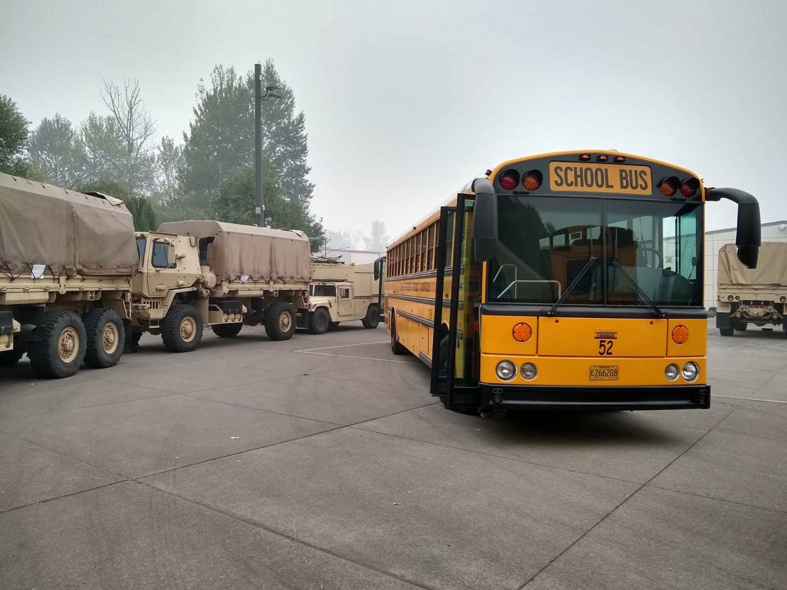 School Buses, Drivers Assist Oregon Fire Rescue Efforts - School ...