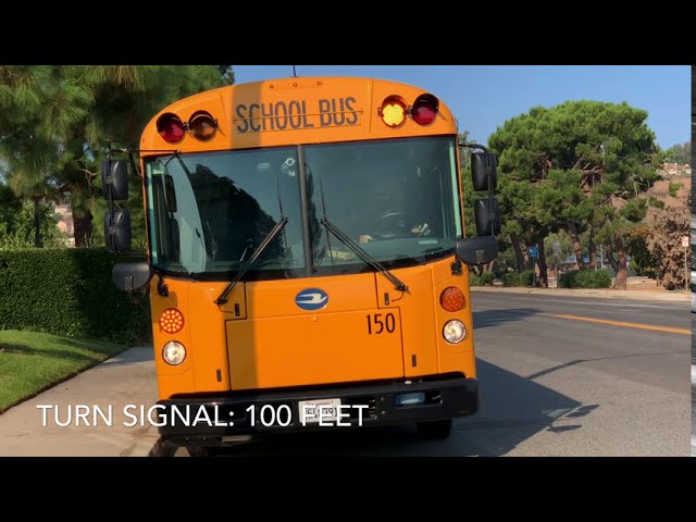 Demonstrating School Bus Loading & Unloading in California During COVID ...