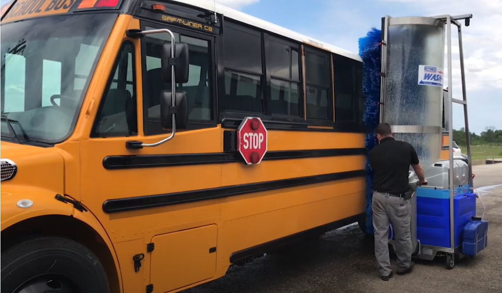 Bitimec Bus Wash Stations Benefit North Carolina School Bus Ops ...