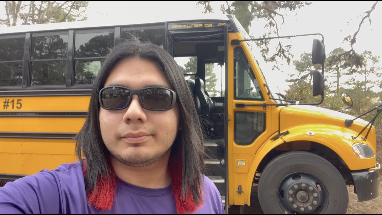 WATCH: Day in the Life of a College Student School Bus Driver - School ...