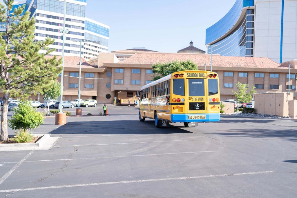 Outdoor Immersive Green Technology Experience Caps Off Green Bus Summit ...