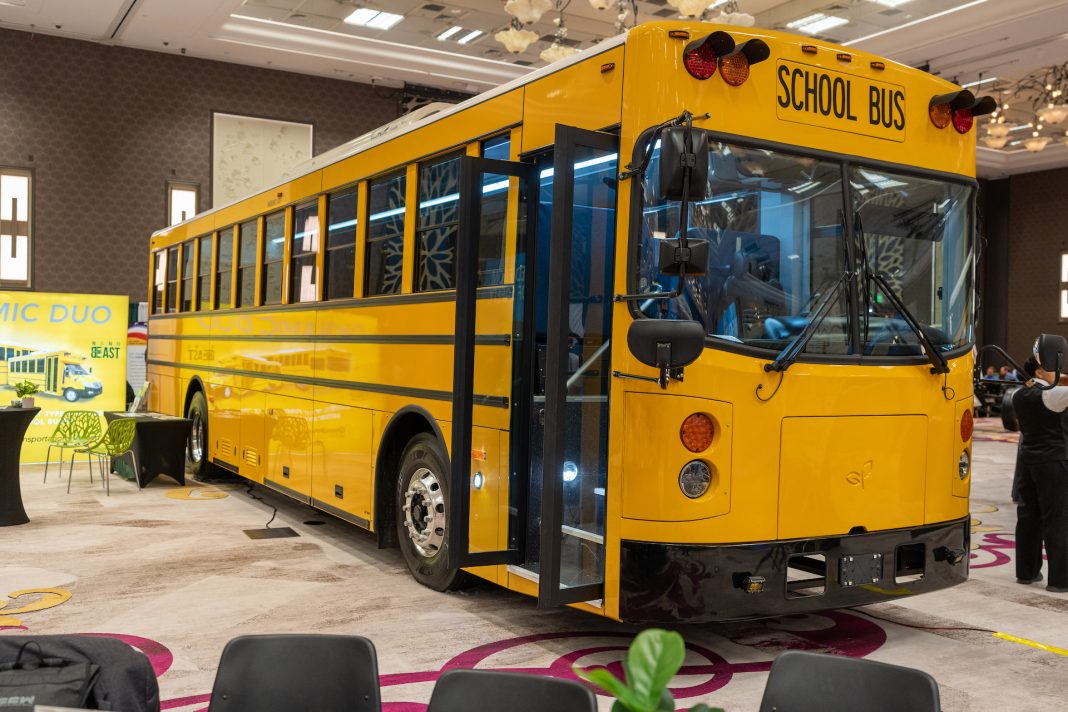 GreenPower Cuts Ribbon on West Virginia Electric School Bus ...