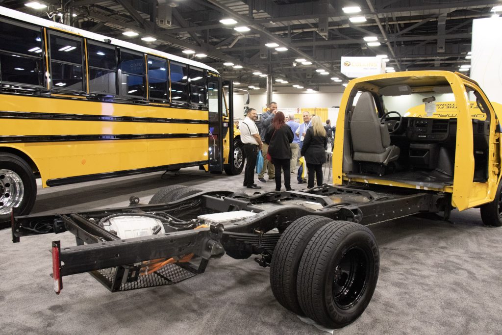 New School Buses Displayed at NAPT Annual Conference - School ...