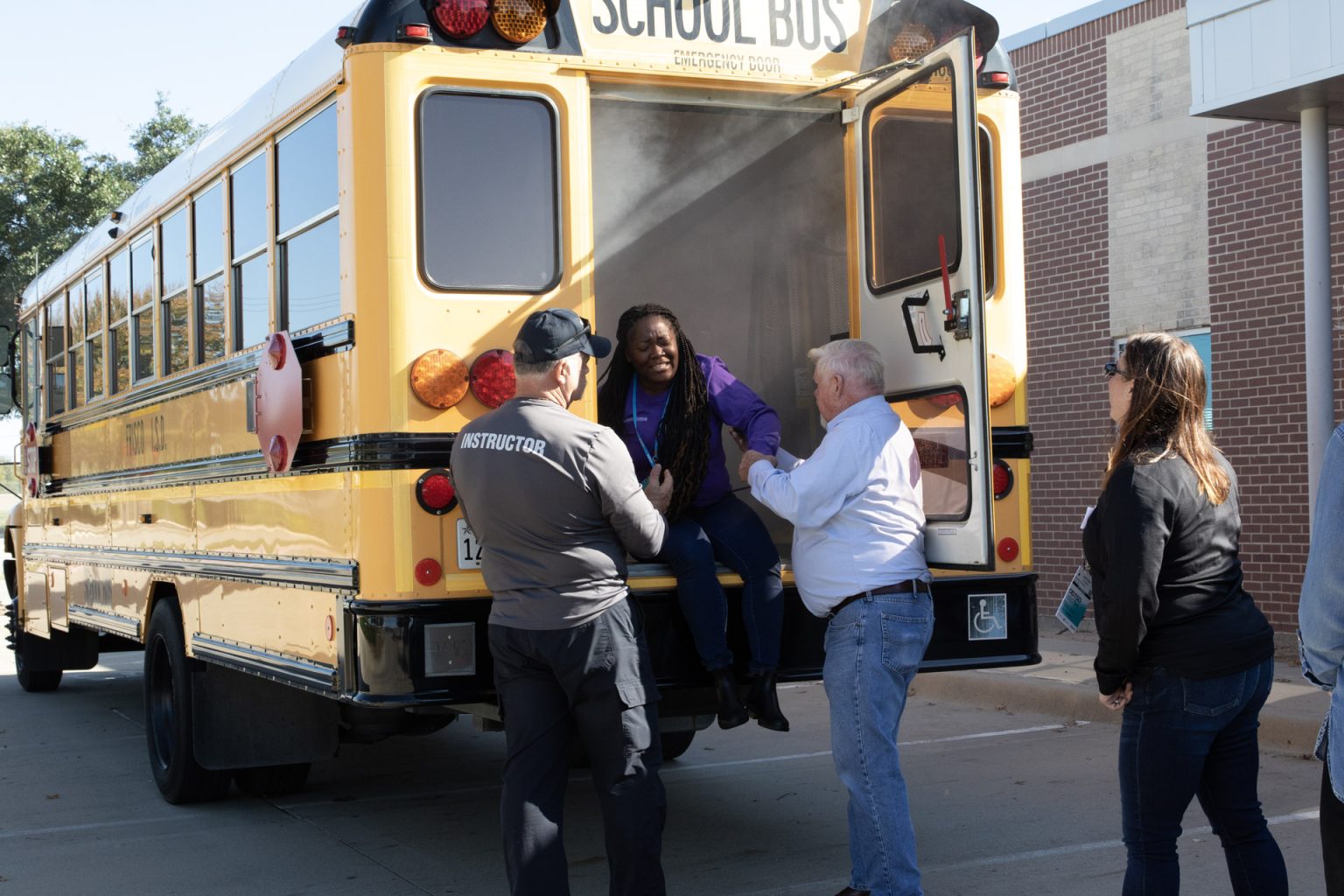 Emotions Run High During TSD Conference School Bus Evacuation Class - School Transportation News