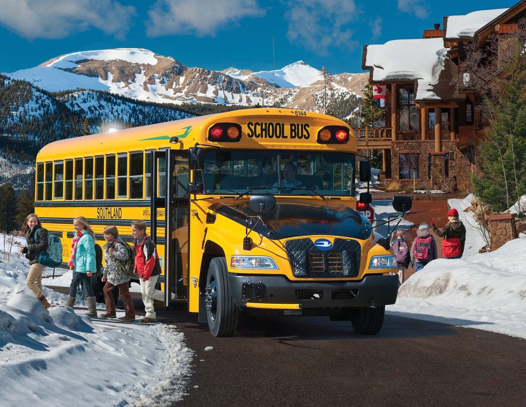 Propane School Buses Love Cold Weather - School Transportation News